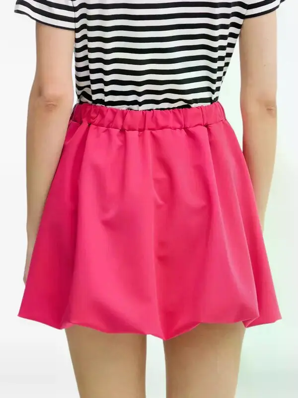 GAUDI Bubble-hem Elasticated-waist Mini Skirt