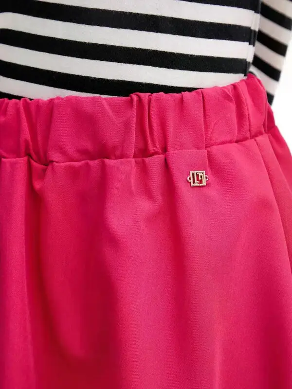 GAUDI Bubble-hem Elasticated-waist Mini Skirt
