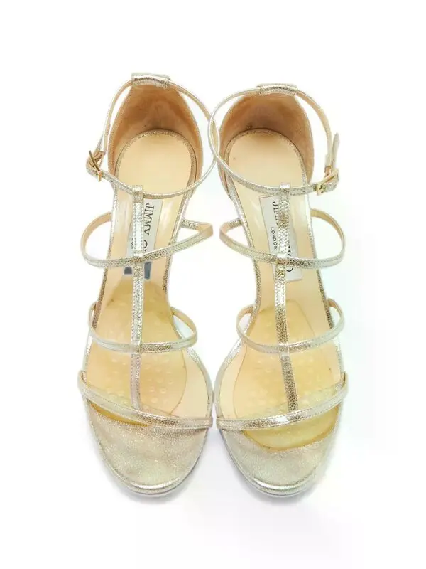JIMMY CHOO Dory Leather Sandals