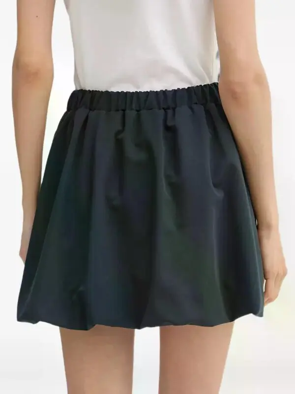 GAUDI Bubble-hem Elasticated-waist Mini Skirt