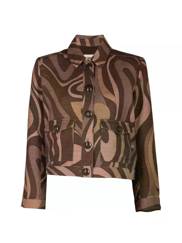L'Agence Nyx Jacket - Brown