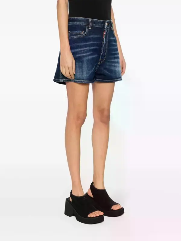 Dsquared2 Baggy Superstar Denim Shorts