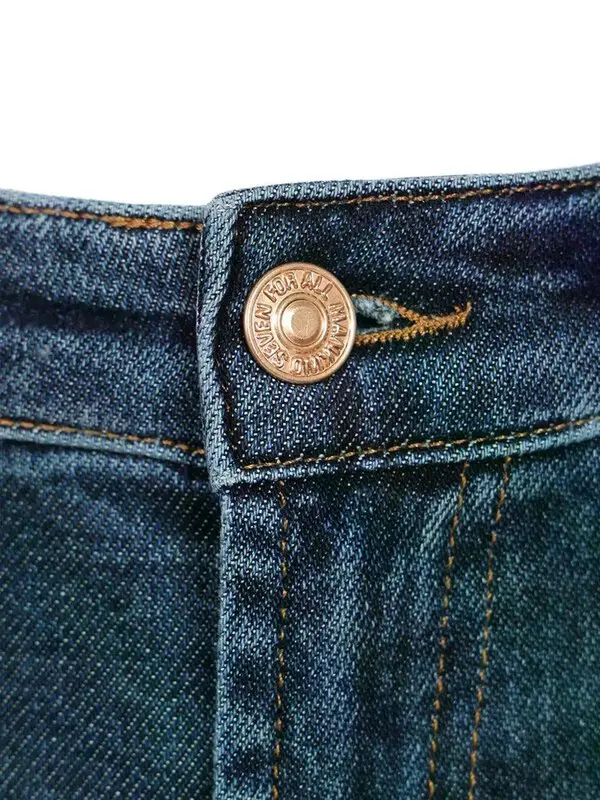 7 For All Mankind Calie Straight Ankle Jeans