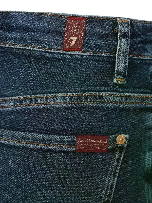 7 For All Mankind Calie Straight Ankle Jeans