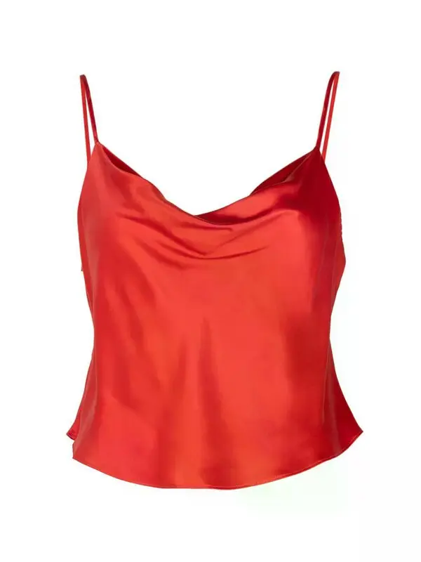 Cinq À Sept Marta Cowl-neck Top - Orange