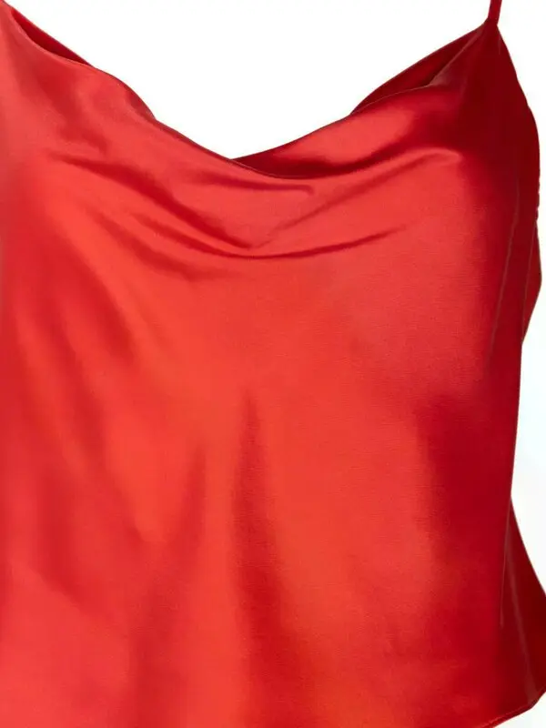 Cinq À Sept Marta Cowl-neck Top - Orange