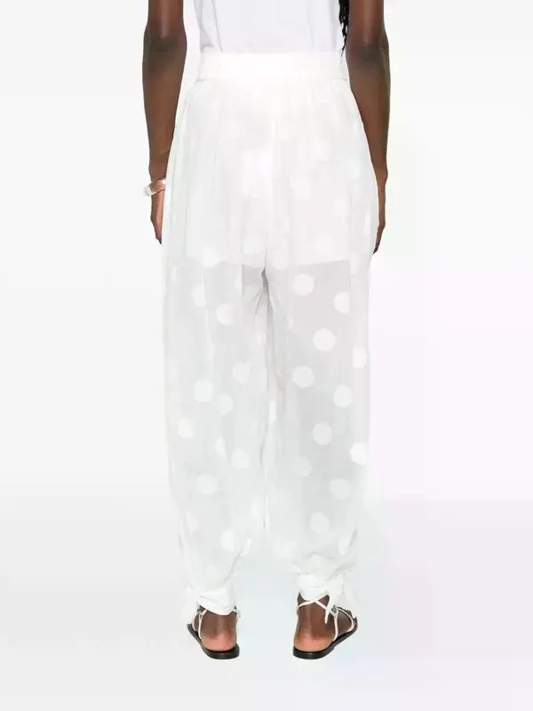 Zimmermann Solstice Polka-dot Trousers