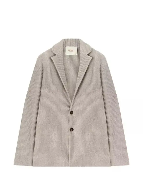RETORI Ribbed-knit Blazer