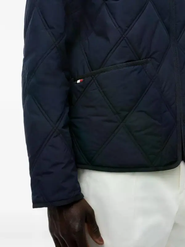 Tommy Hilfiger Diamond-quilted Zip-up Jacket