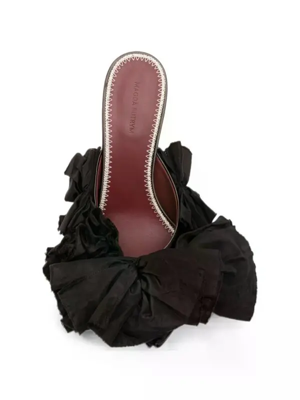 Magda Butrym Floral Appliqué Sandals