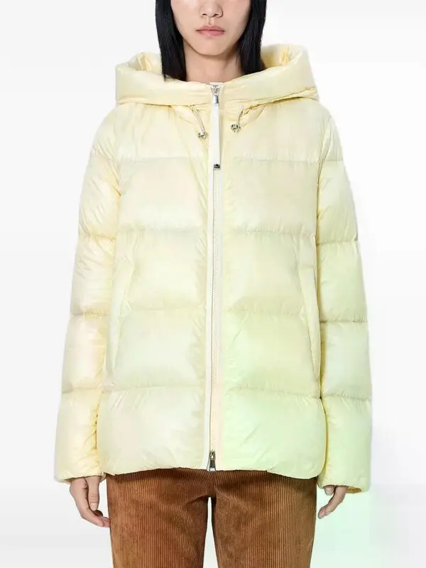 Moncler Serittes Hooded Down Jacket - Neutrals