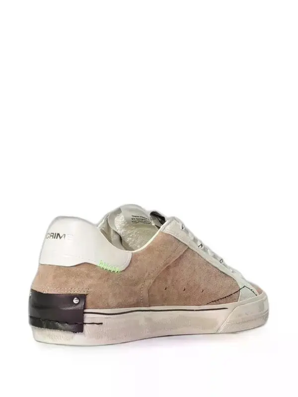 CRIME LONDON Deconstructed Suede Sneakers