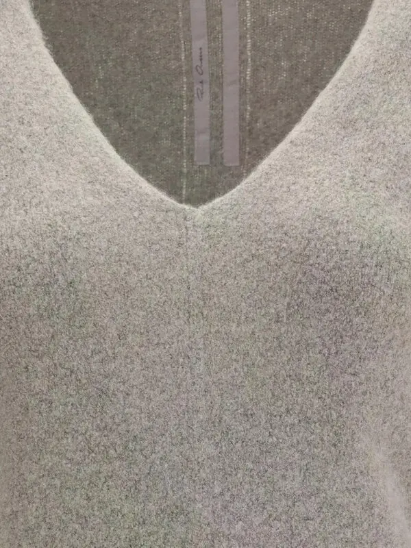 Rick Owens V-neck Long-sleeve Sweater