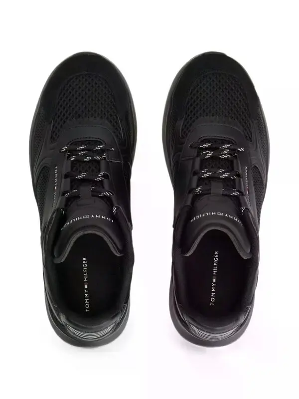 Tommy Hilfiger Mesh-panelled Lace-up Sneakers