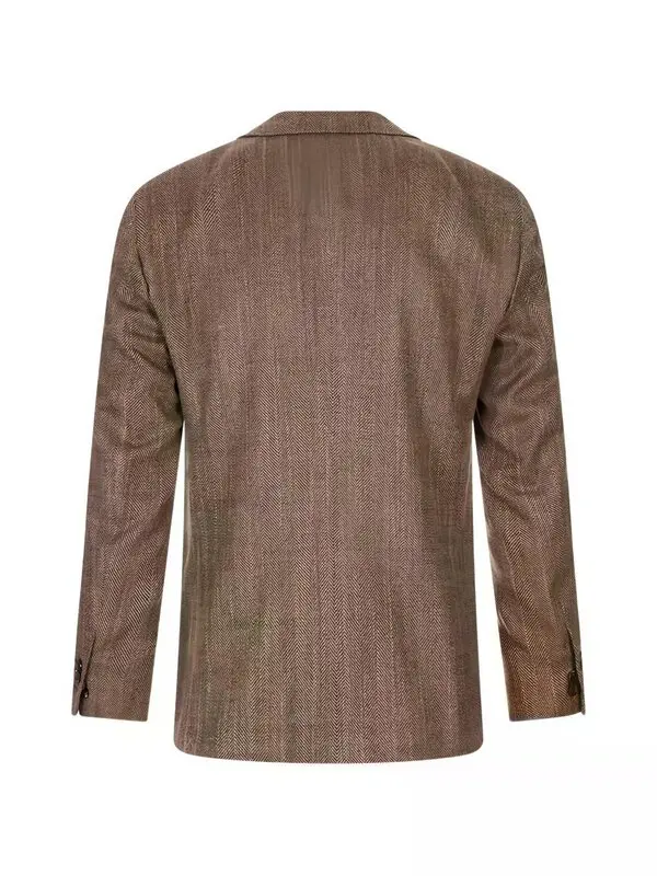 Corneliani Herringbone-weave Blazer