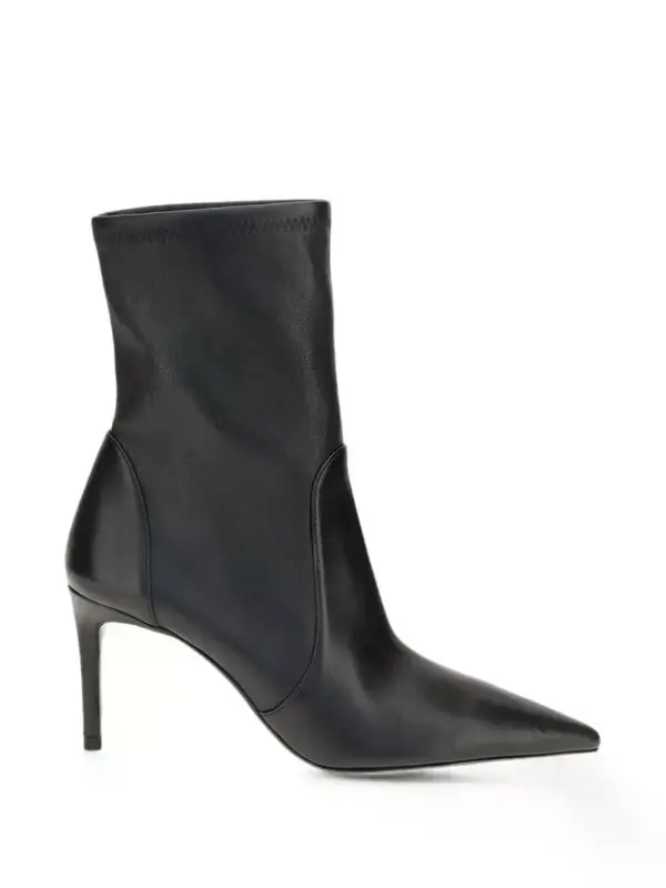 STUART WEITZMAN Power Ankle Boots - Black