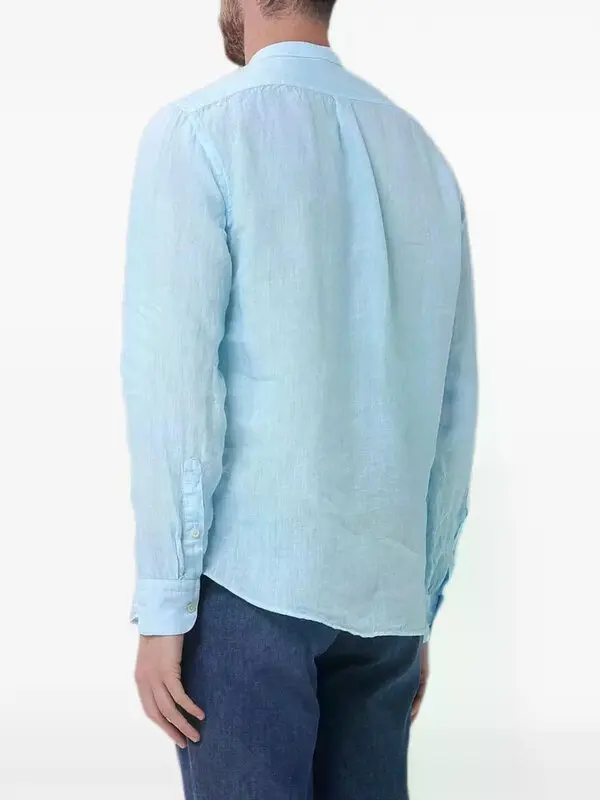 B.D.BAGGIES Mandarin-collar Long-sleeve Shirt