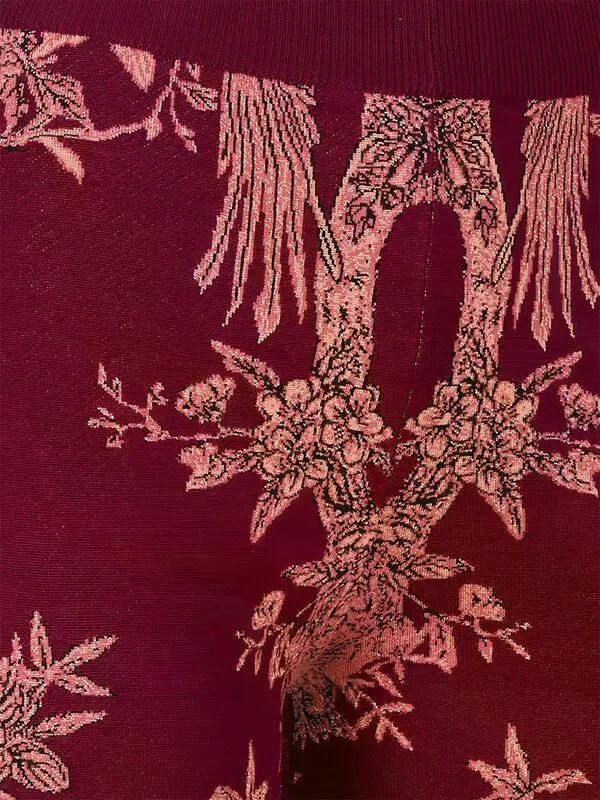 Etro Jacquard-knit Flared Trousers