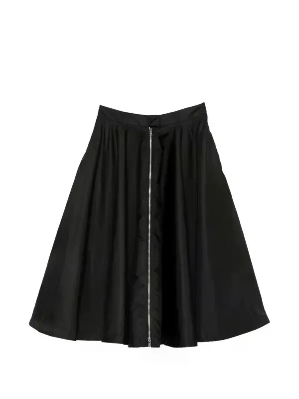 Prada Re-nylon Belted Mid Skirt - Black