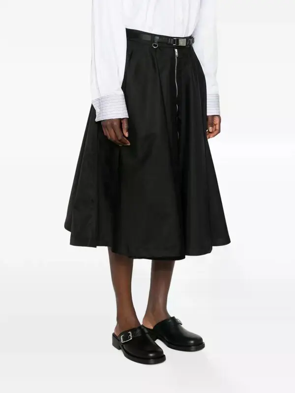 Prada Re-nylon Belted Mid Skirt