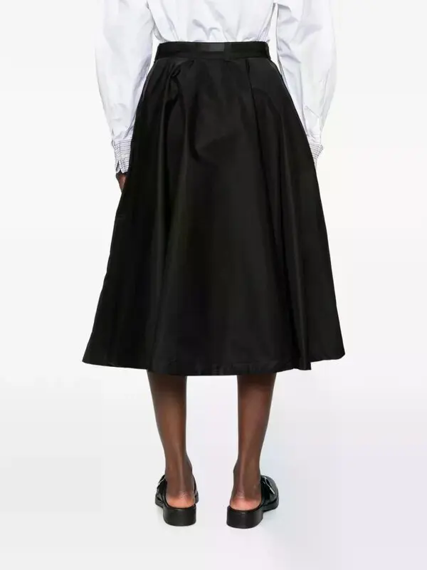 Prada Re-nylon Belted Mid Skirt