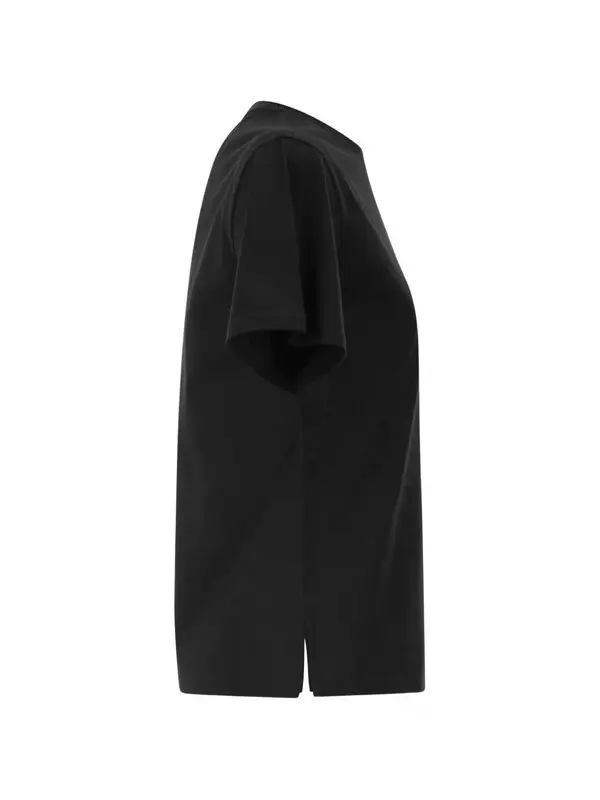 Max Mara Embroidered-logo Straight-fit T-shirt