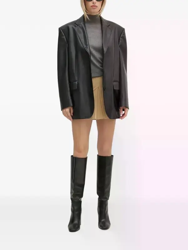 GAUDI High-neck Asymmetric Sweater
