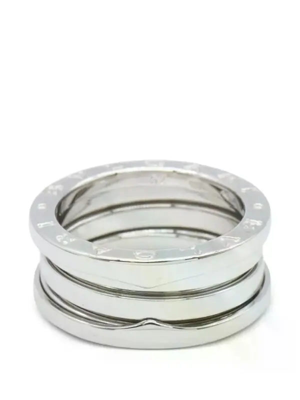 BVLGARI B.zero1 18kt White Gold 3-band Ring