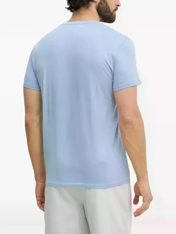 Lacoste Logo-patch V-neck T-shirt