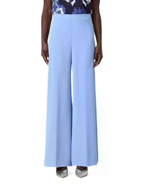 HANITA Crêpe Wide-leg Trousers