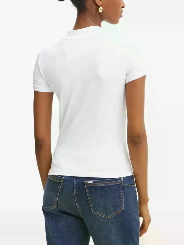 Guess Rhinestone-embellished Monogram T-shirt - White