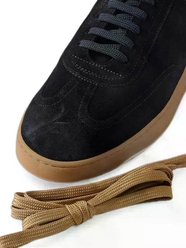 SOLDINI80 Akira Panelled Suede Sneakers - Blue