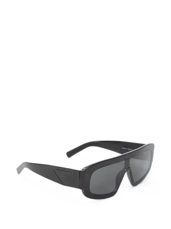Prada Mask-frame Sunglasses - Black