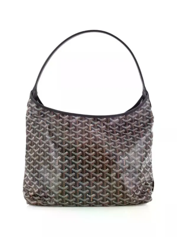 Goyard Boheme Coated Canvas Hobo Bag - Black
