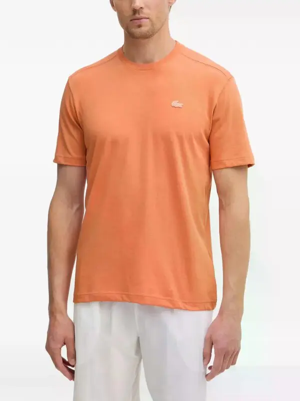 Lacoste Logo-patch Performance T-shirt - Orange