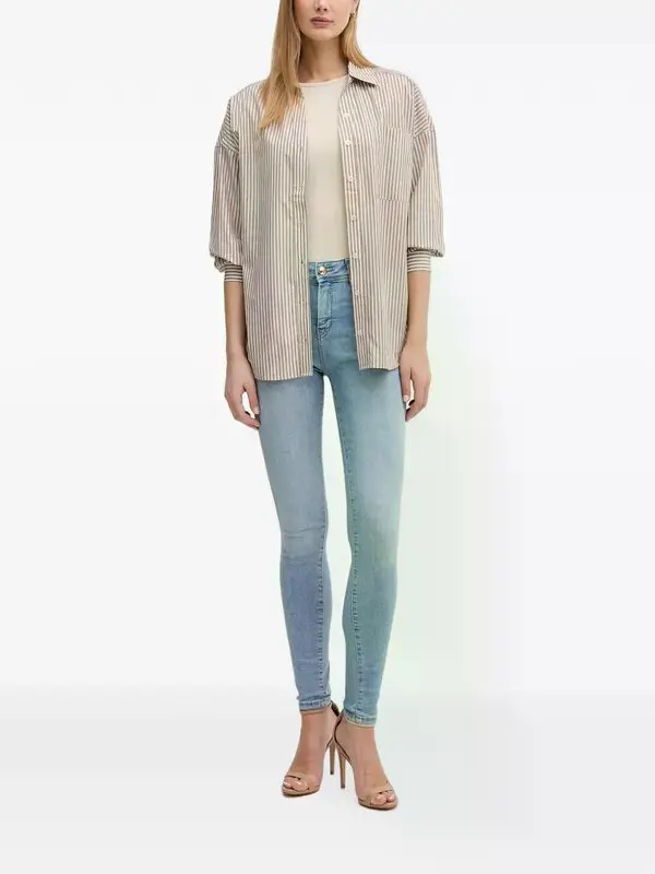 GAUDI Skinny-fit Whiskered Jeans