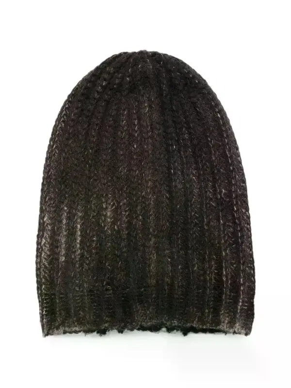 Avant Toi Ribbed-knit Beanie Hat