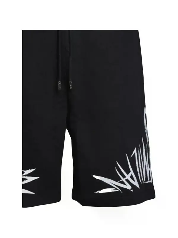 COUNTY OF MILAN Logo Print Drawstring Shorts