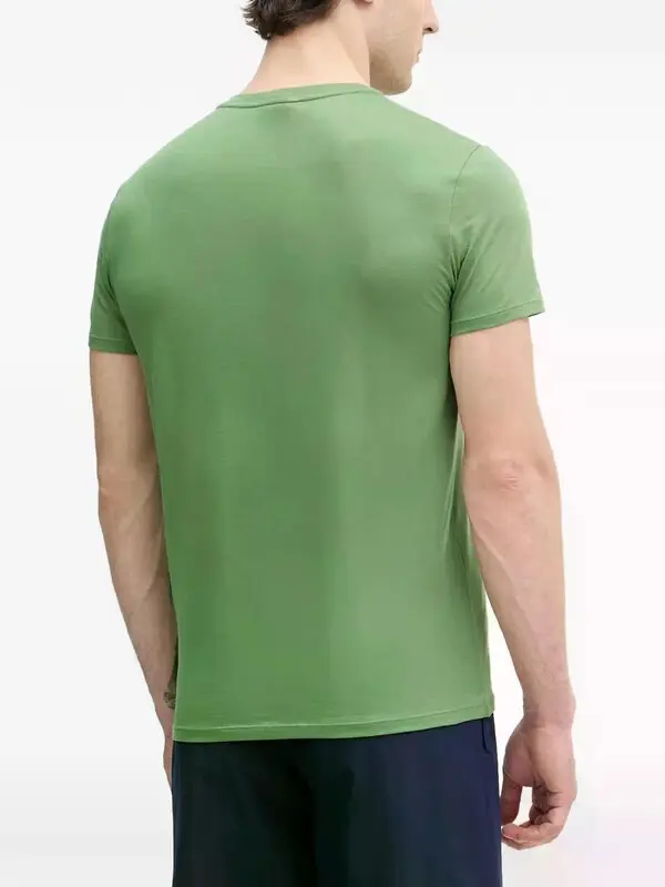 Lacoste Logo-patch V-neck T-shirt