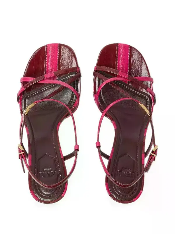 Fendi Logo-plaque Strappy Sandals