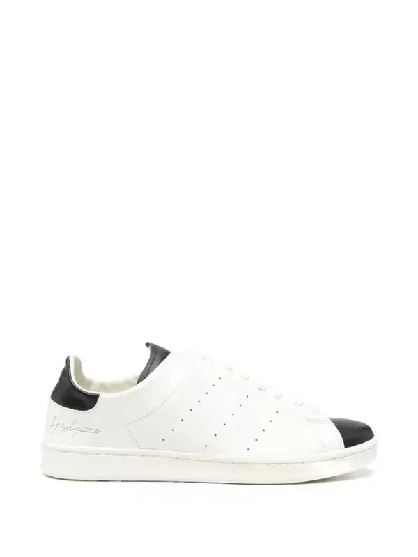 Y3 Leather Sneakers - White