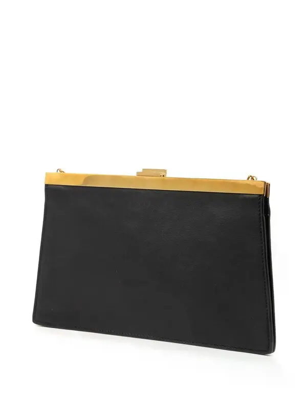 Celine 2018 Small Smooth Calfskin Clasp Shoulder Bag