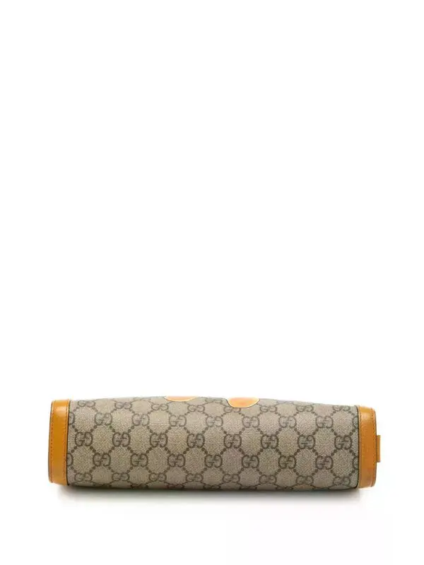 Gucci Gg Supreme Teddy Bear Clutch Bag