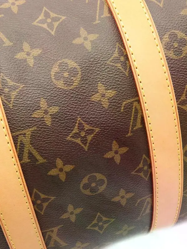 LOUIS VUITTON 2005 Monogram Keepall 45 Travel Bag - Brown