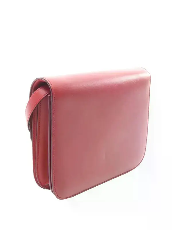 Celine Classic Box Crossbody Bag - Red