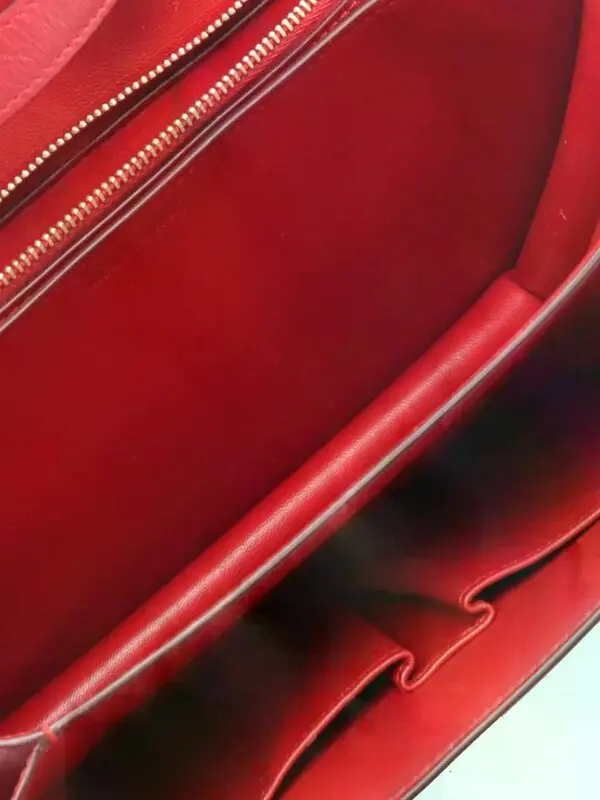 Celine Classic Box Crossbody Bag - Red