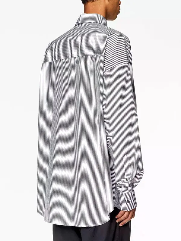 DIESEL® S-douber Logo-embroidered Shirt