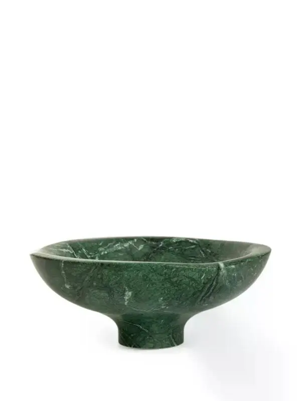 EDITIONS MILANO Eras Marble Bowl - Green