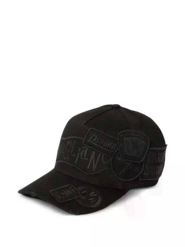 MAGLIANO X Dsquared2 Patch-detail Distressed-effect Baseball Cap