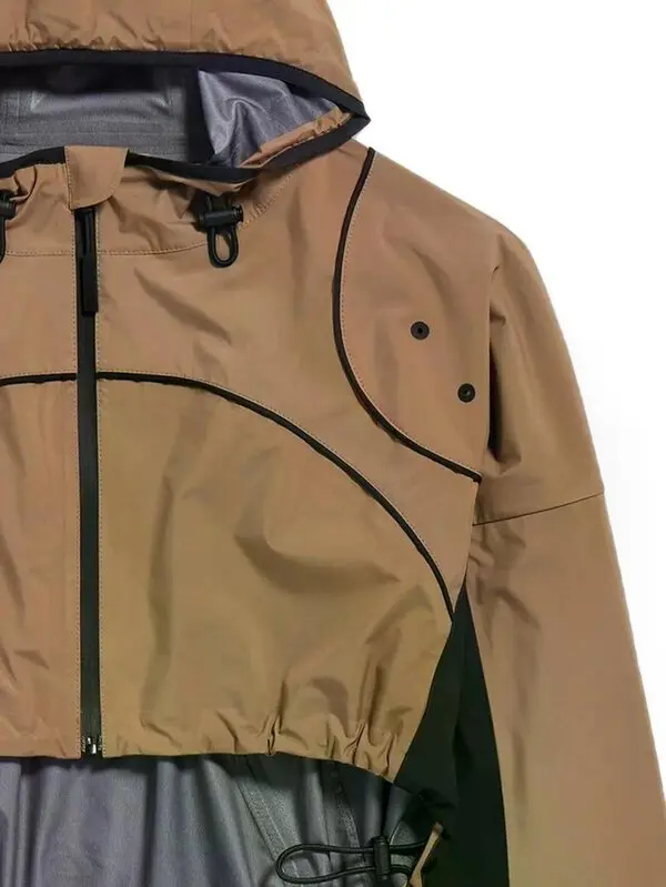 Balenciaga Cropped Hooded Jacket